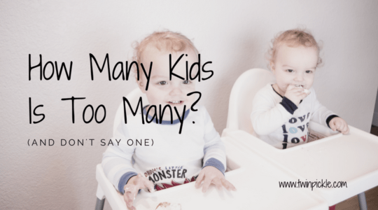 How Many Kids is Too Many? (And Don’t Say One) – TwinPickle