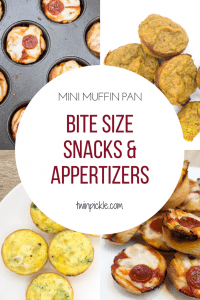 Mini Muffin Pan Bite Size Snacks & Appetizers – TwinPickle