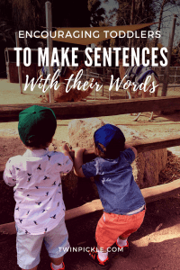 Encouraging Toddlers to Make Sentences with Their Words – TwinPickle