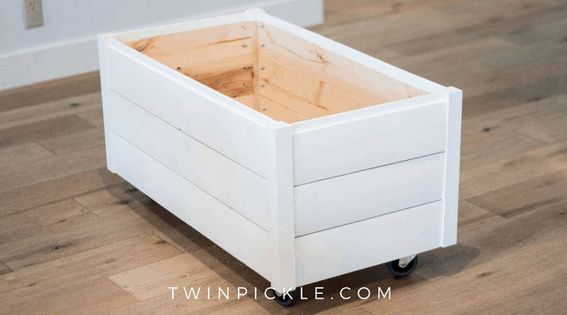 How to Build a Farmhouse Style DIY Toy Box with Shiplap – TwinPickle