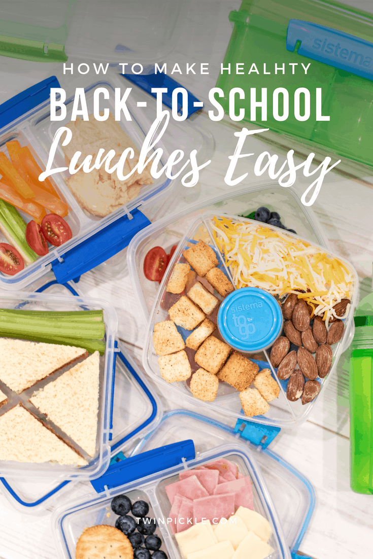 How to Make Healthy Back to School Lunches Easy – TwinPickle
