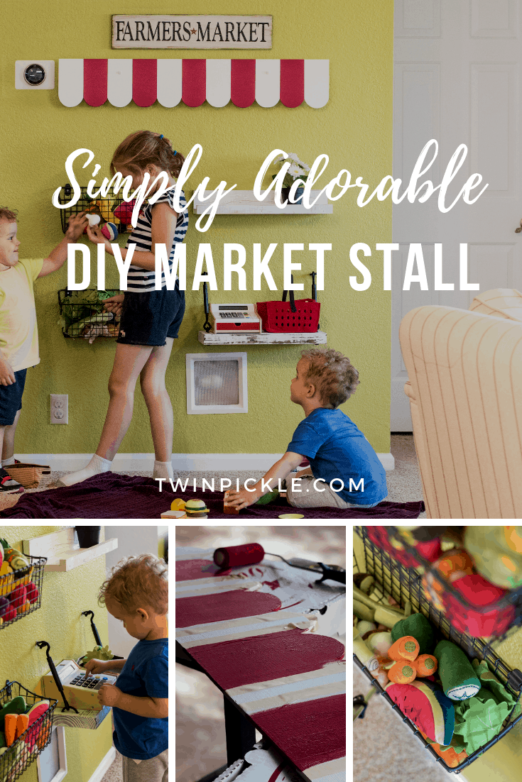 Simple Playroom DIY Market Stall for Kids – TwinPickle