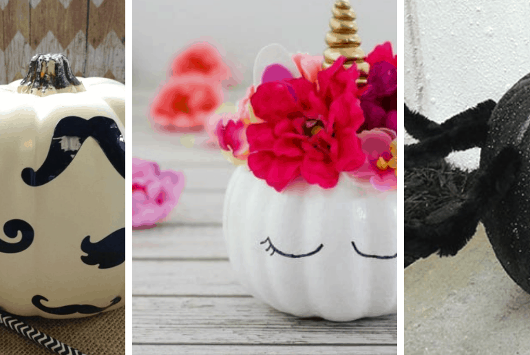 13 No Carve Pumpkin Decorating Ideas – TwinPickle