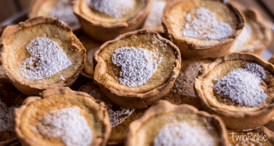 Homemade Sweet Pastry Mini Milk Tarts - TwinPickle