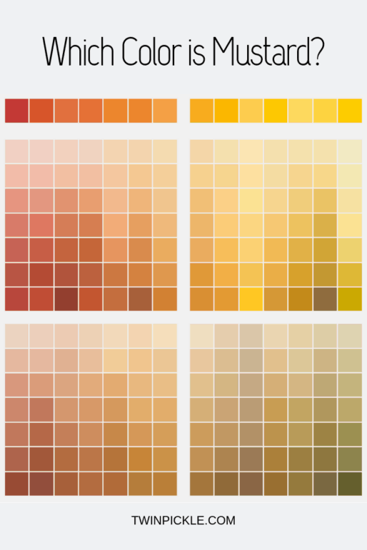 How to Choose the Right Shade of Mustard Yellow – TwinPickle